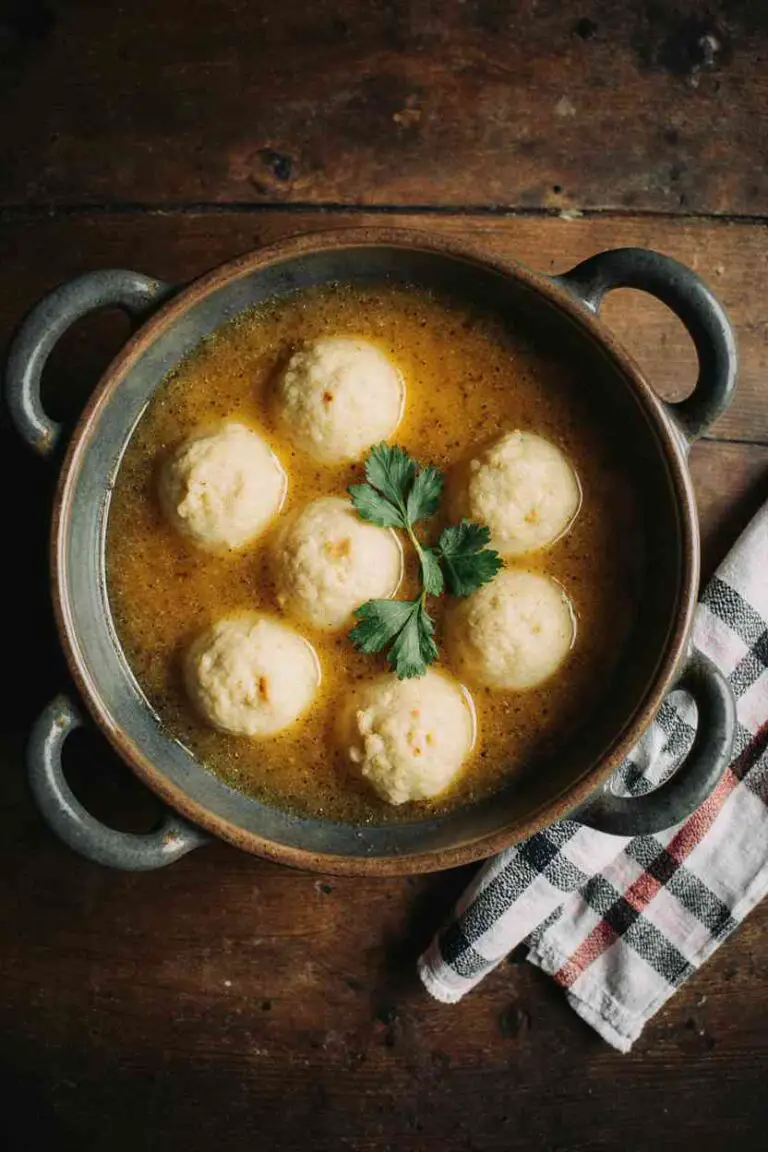 Nookala (Traditional Hutterite Egg Dumpling Soup)