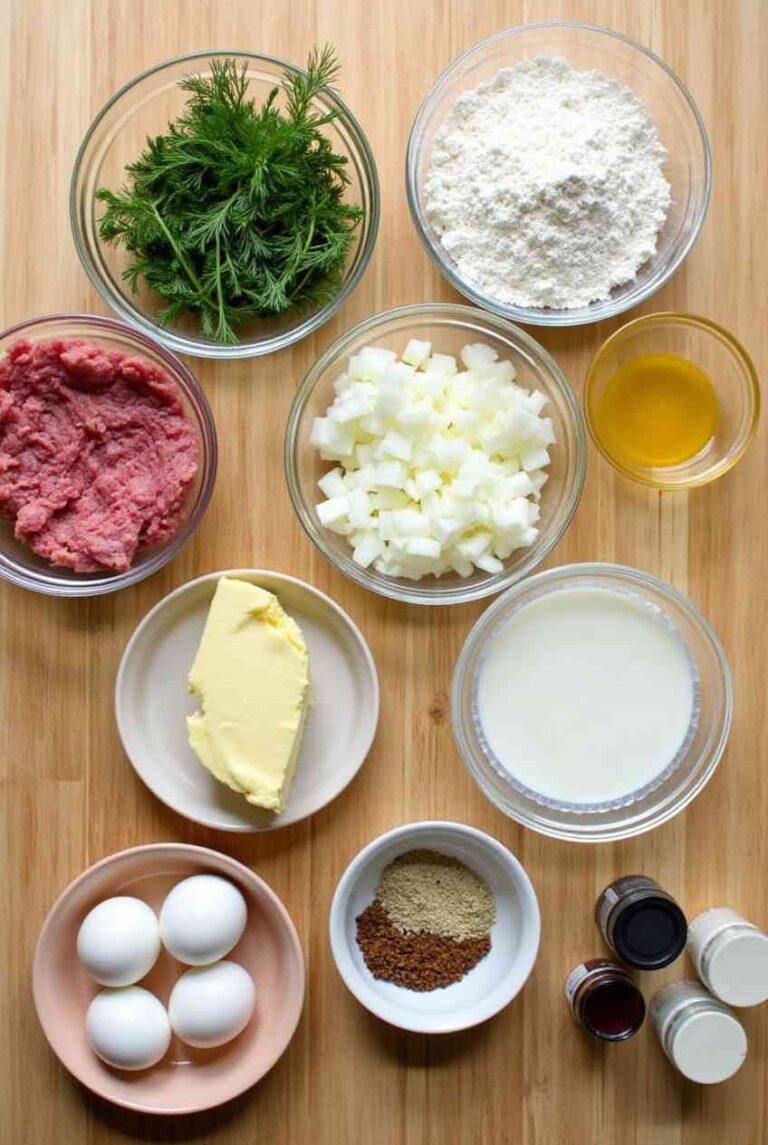 Mennonite Fleisch Perishke recipe