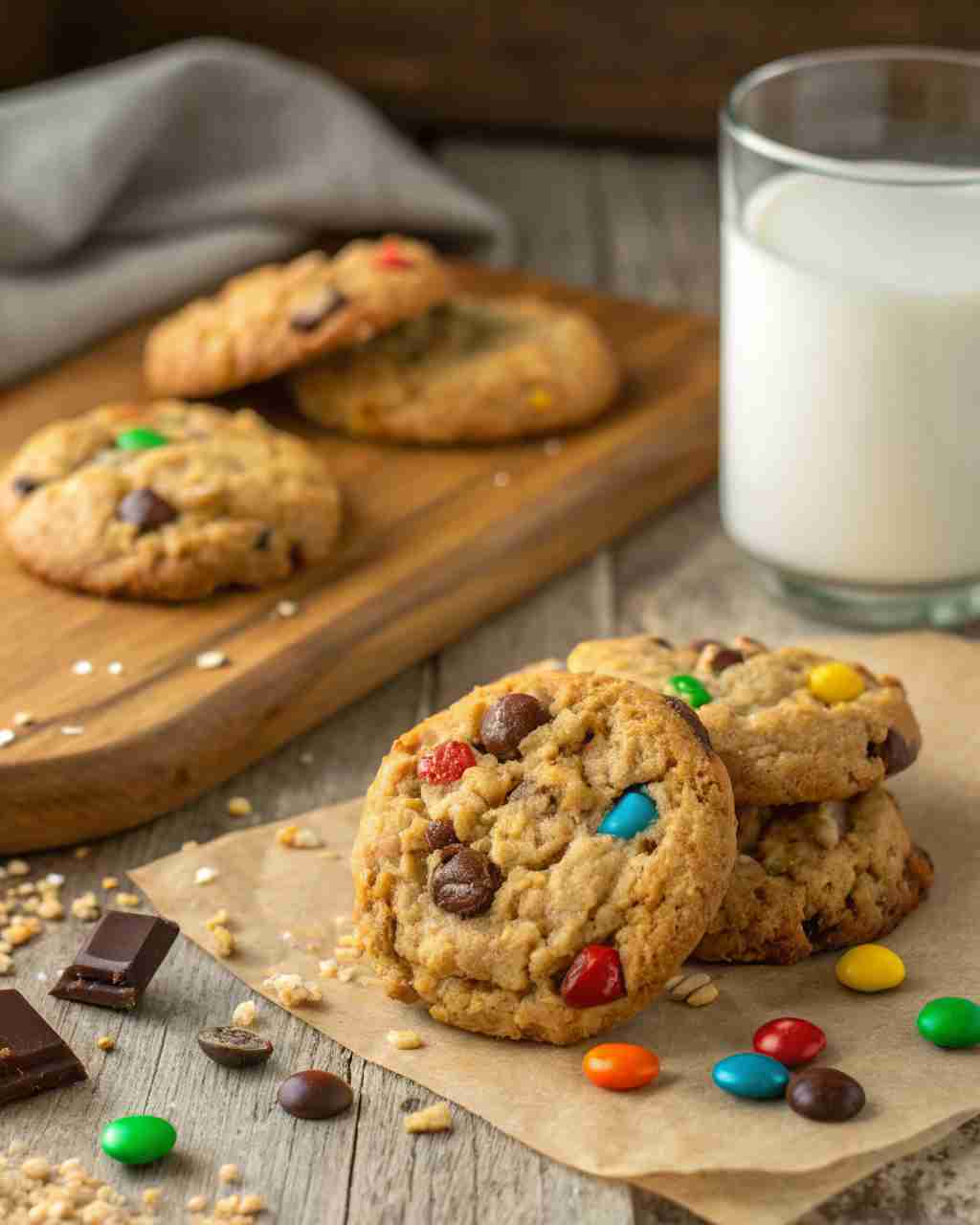 Amish Monster Cookies – Loaded with Peanut Butter, Oats