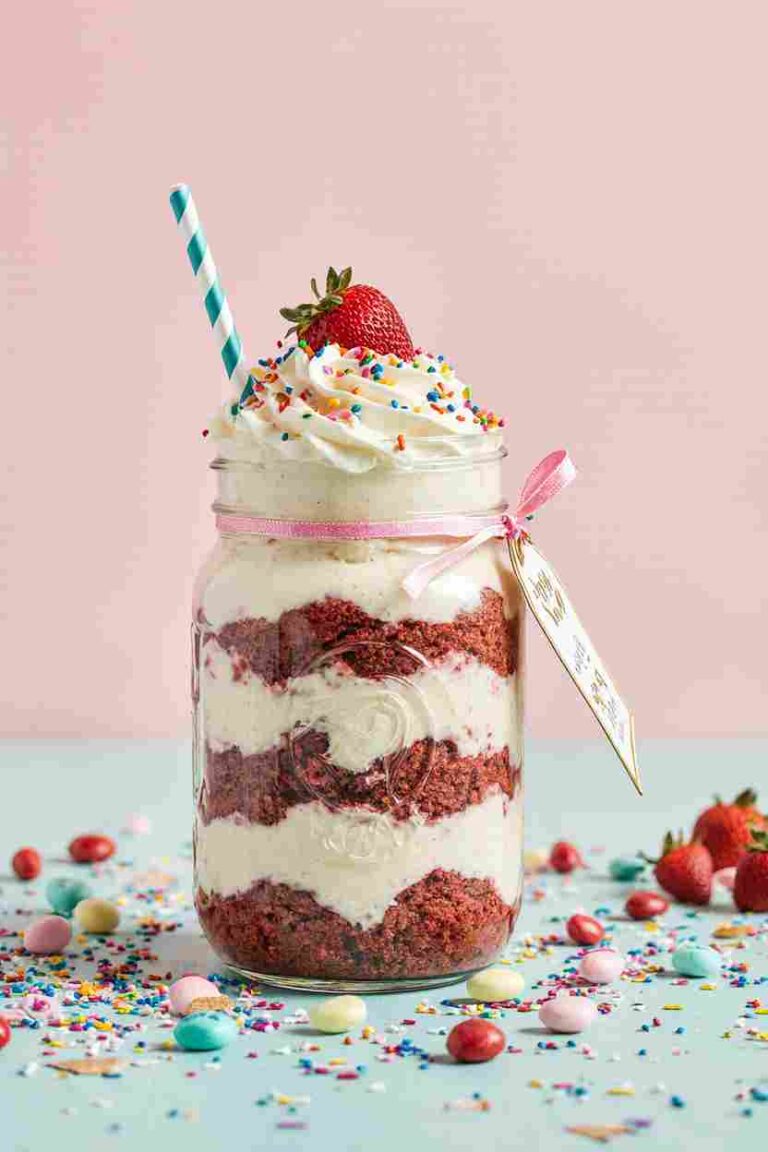 Cake in a Jar Recipe – Easy Birthday Treats & DIY Gift Idea