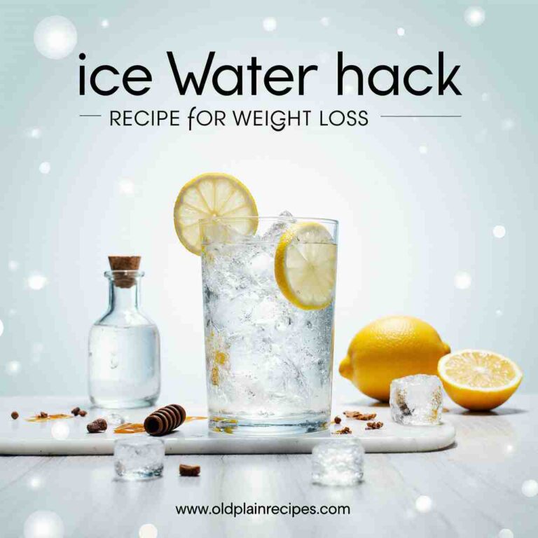 ice water hack recipe for weight loss - Easy Ingredients