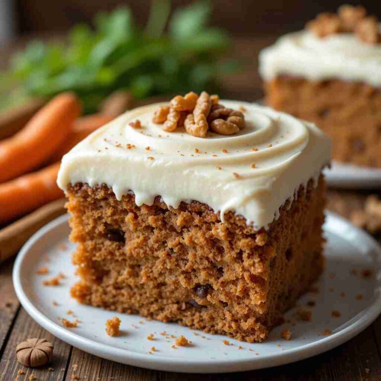 Healthy Carrot Cake Recipe – Low Sugar | Guilt-Free