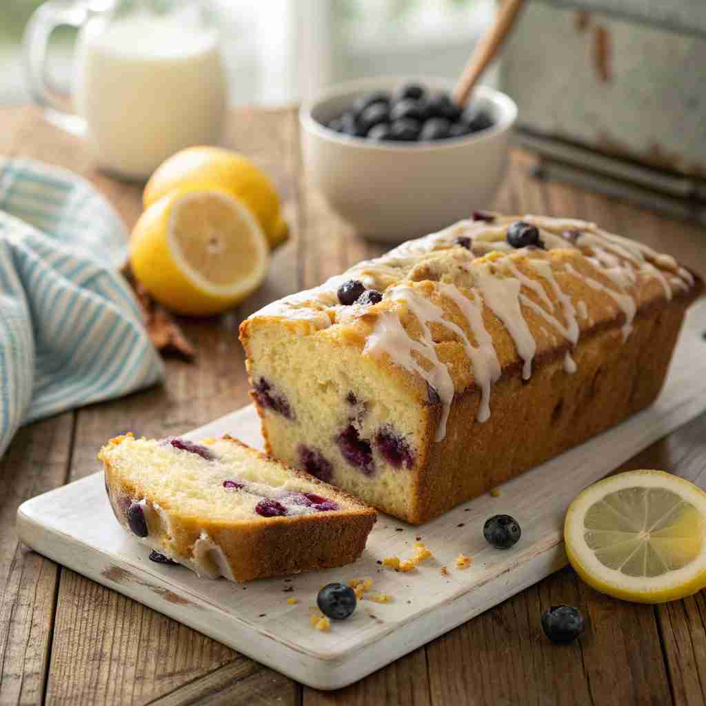 Lemon Blueberry Bread – Easy, Moist & Zesty Quick Bread Recipe