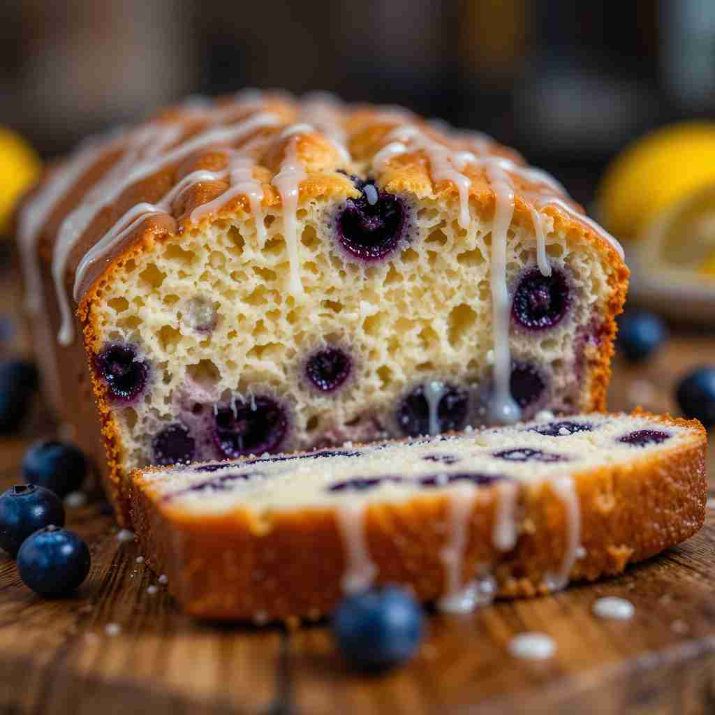 Lemon Blueberry Bread – Easy, Moist & Zesty Quick Bread Recipe