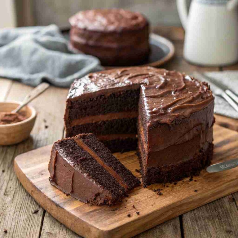Old-Fashioned Devil’s Food Cake Recipe | Moist Chocolate Cake