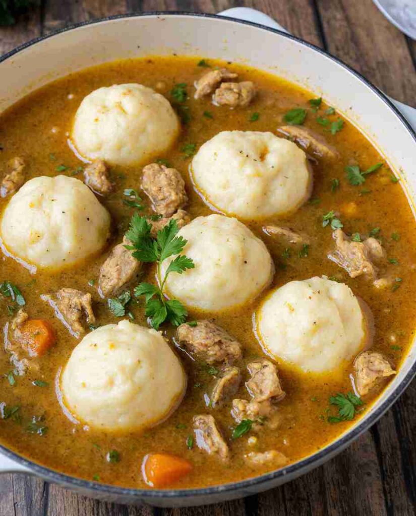 Mennonite Chicken and Dumplings Recipe