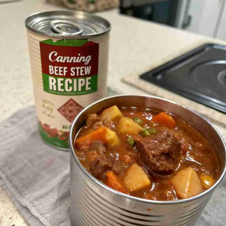 Canning Beef Stew - Complete Meal in a Jar