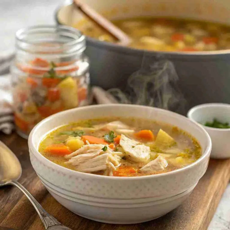 Canning Chicken Soup - Homemade Comfort Food