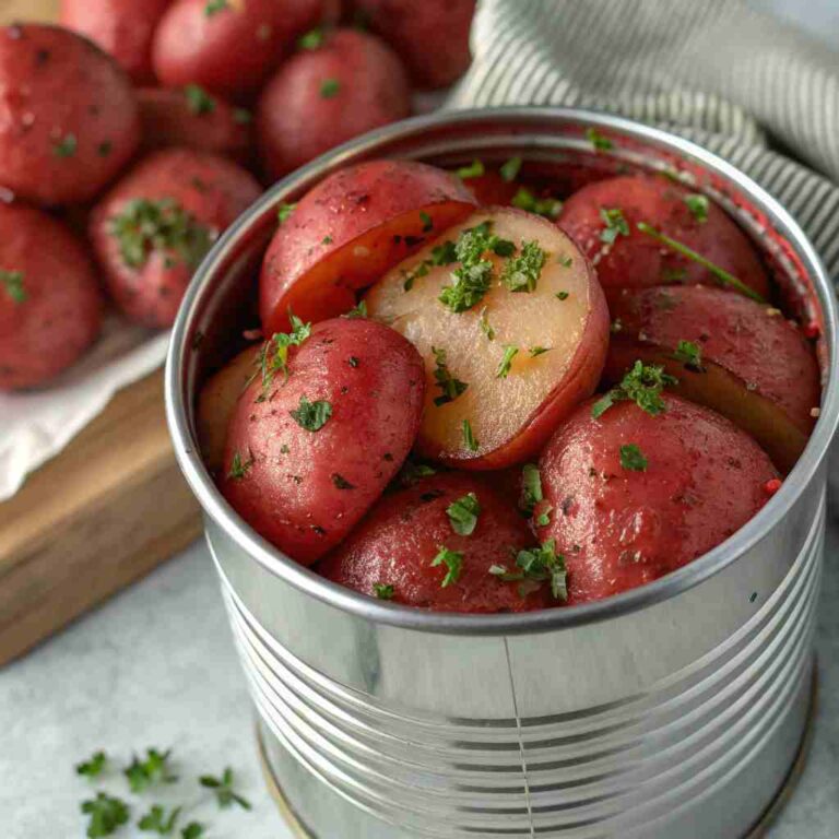 Canning Red Potatoes - Waxy Variety Preservation