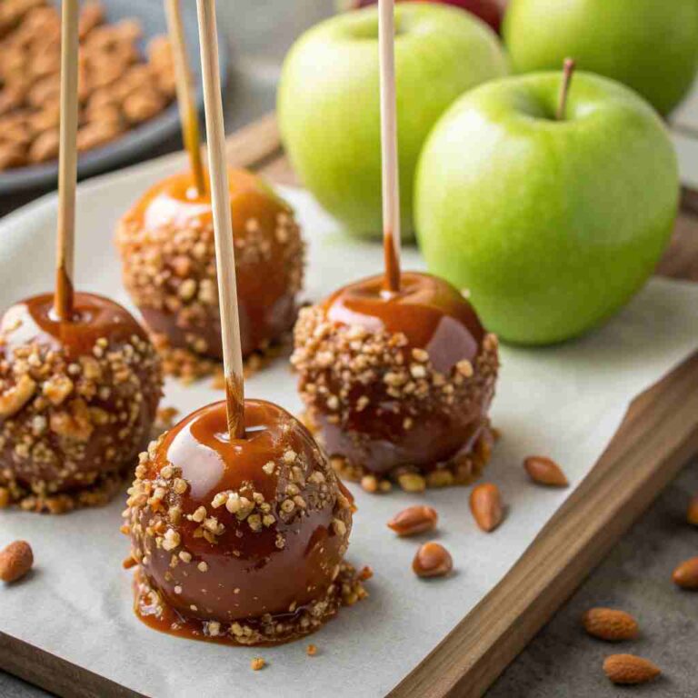 Caramel Apple Bites - Mini Fall Appetizers No Sticks