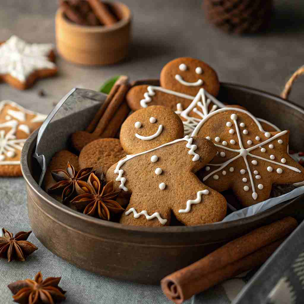 Classic Gingerbread Cookies Recipe - Traditional Holiday