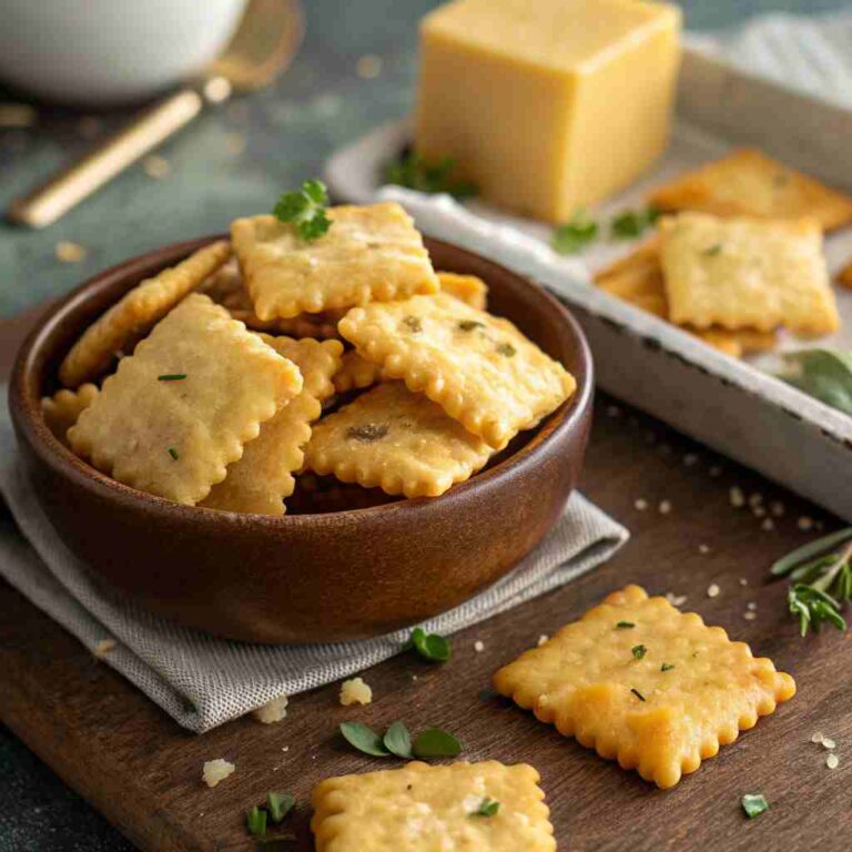 Homemade Cheese Crackers - Better Than Store-Bought