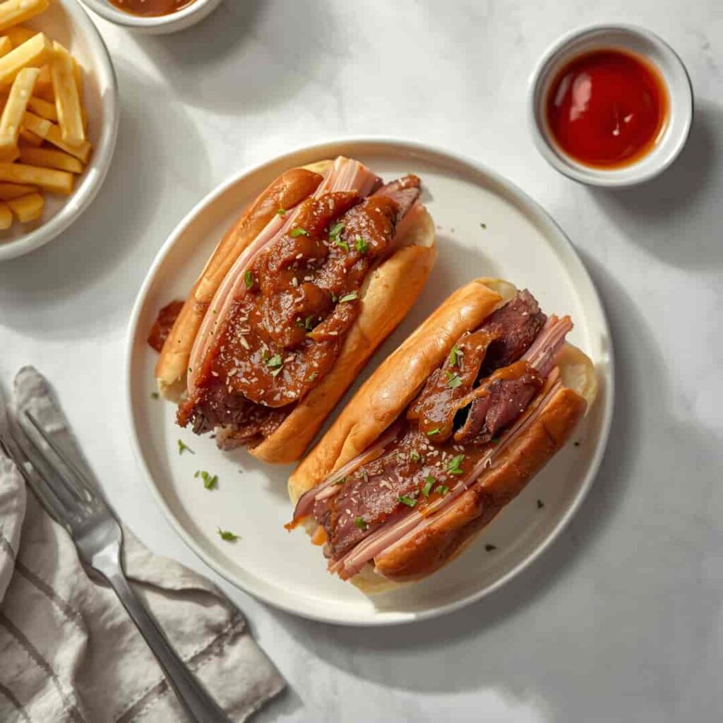 Prime Rib French Dip Sandwiches