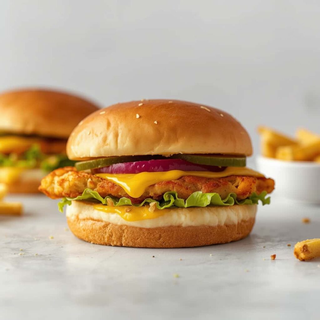 Copycat McChicken Sandwich