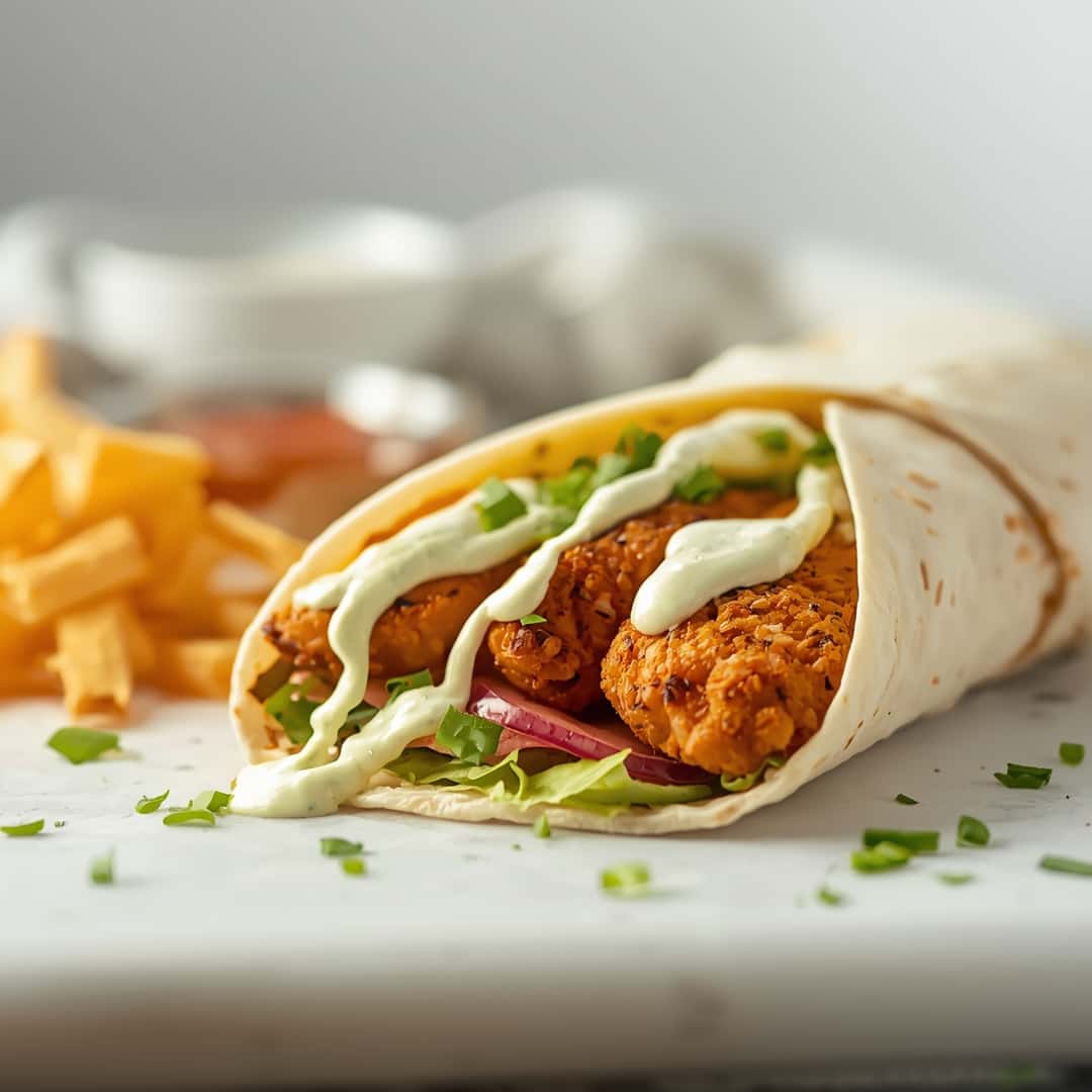 Crispy Chicken Ranch Wrap