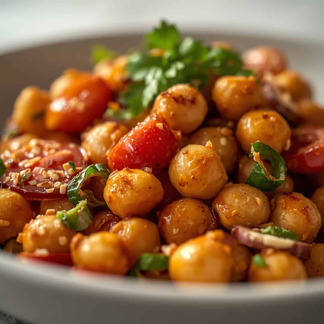 Daniel Fast Vegan Chickpea Salad