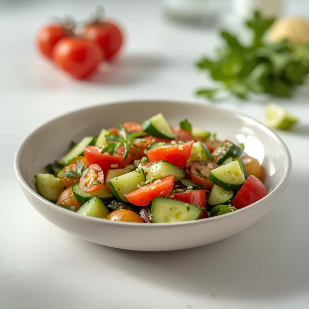 Easy Hungarian Cucumber Salad