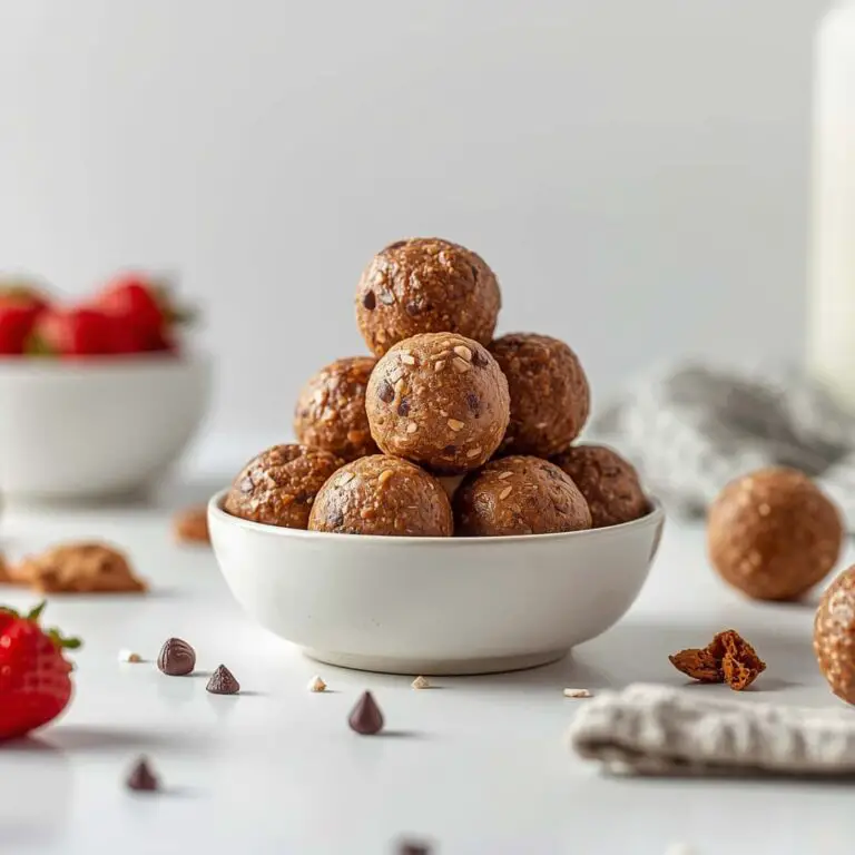 Healthy No-Bake Protein Energy Balls