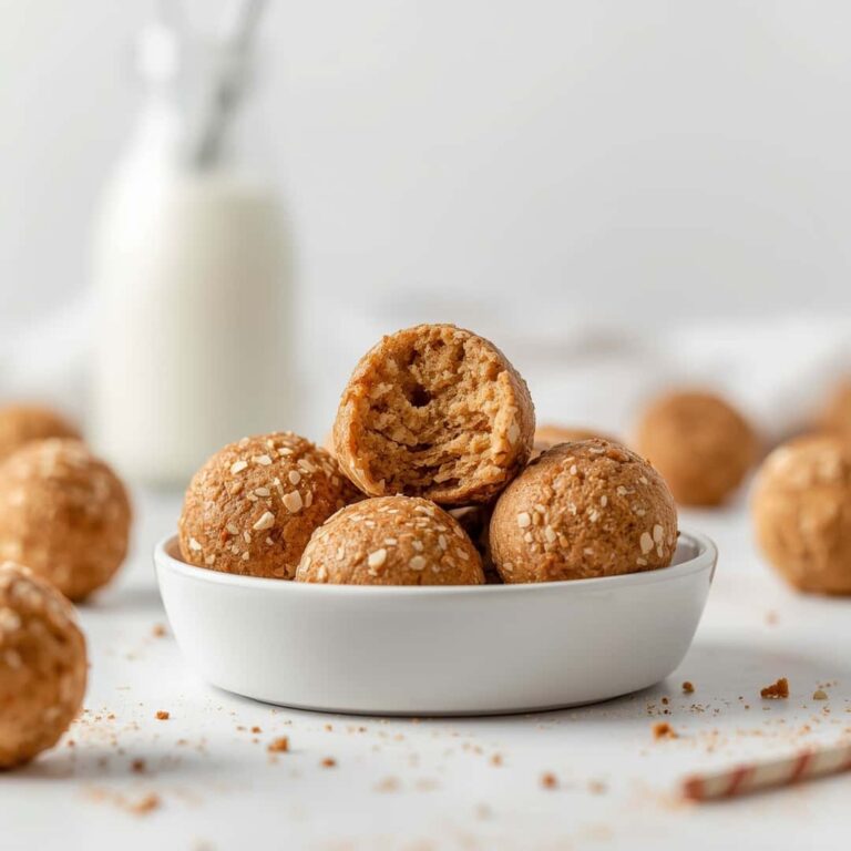 No Bake Snickerdoodle Energy Balls