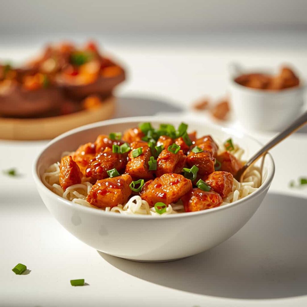 BBQ Chicken Sweet Potato Bowl