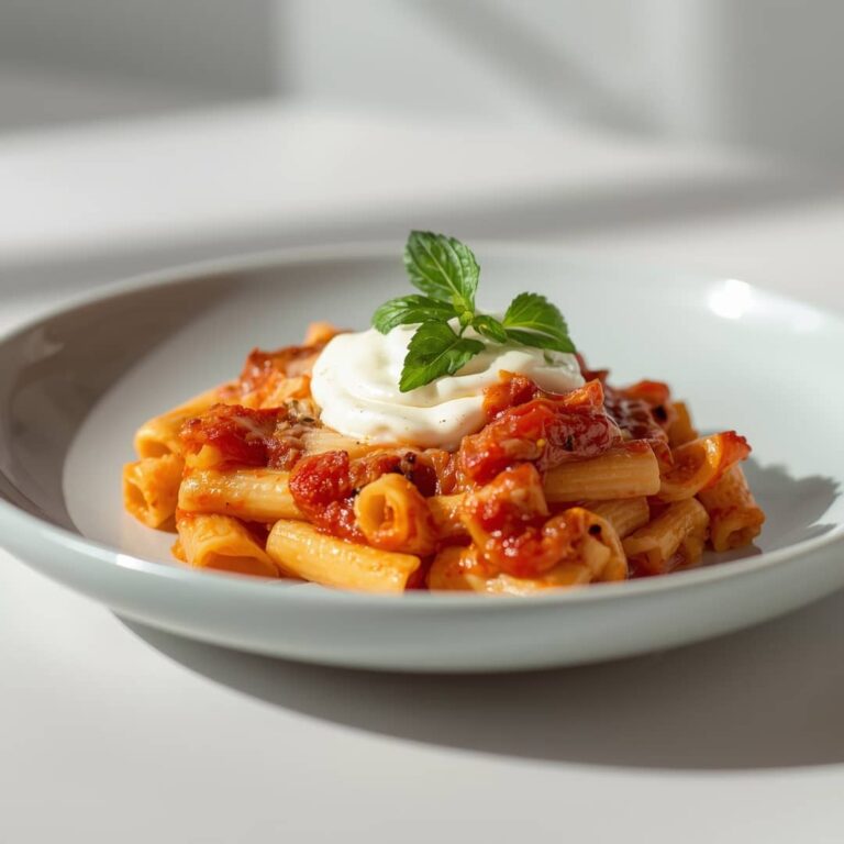 Best Baked Ziti with Sour Cream