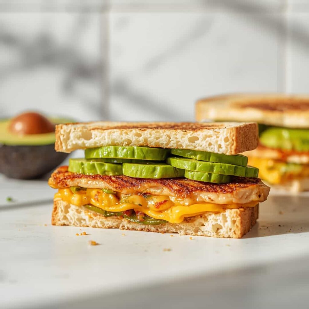 Chicken Avocado Melt Sandwich