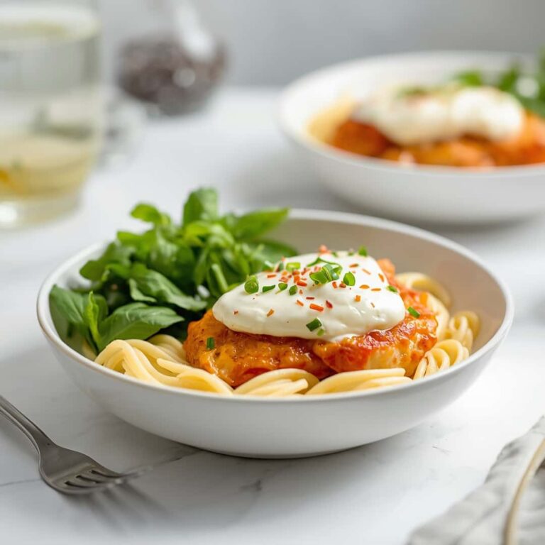 Cottage Cheese Chicken Parm Bowl
