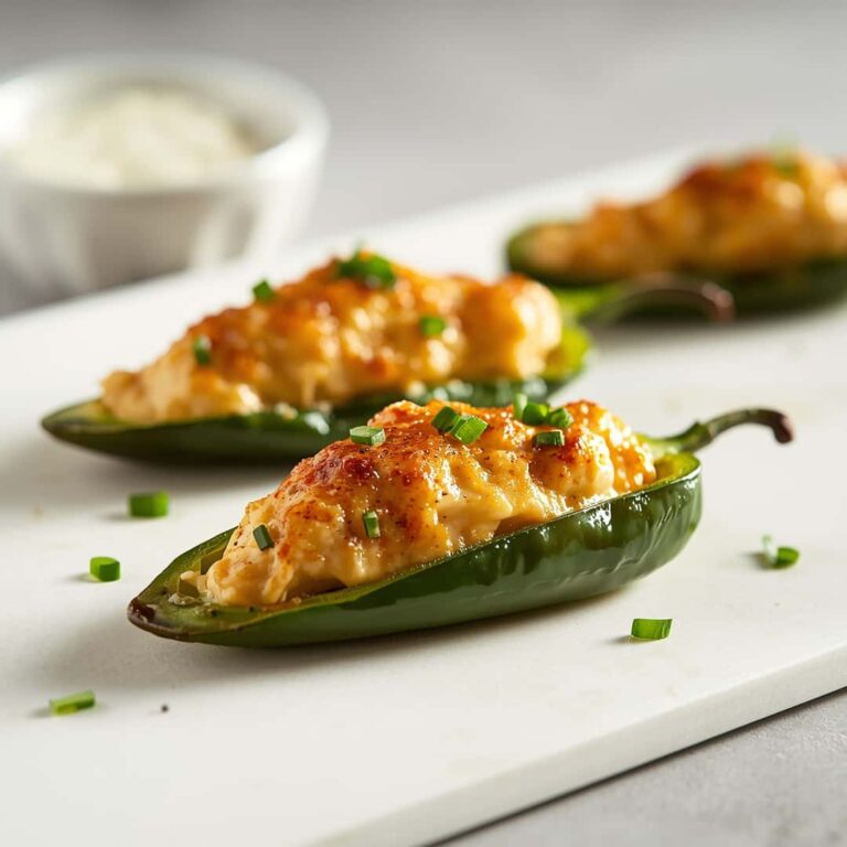 Cream Cheese Stuffed Jalapeno Peppers
