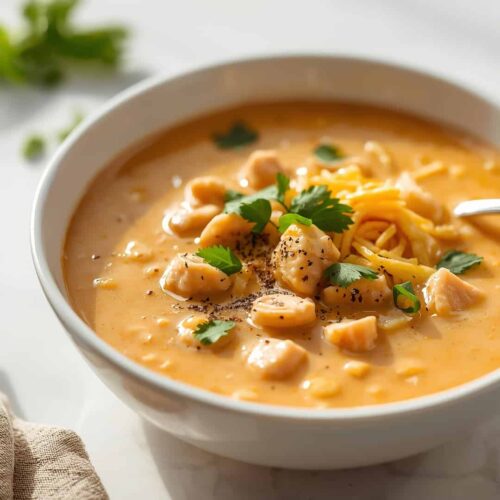 Creamy Chicken Tortilla Soup
