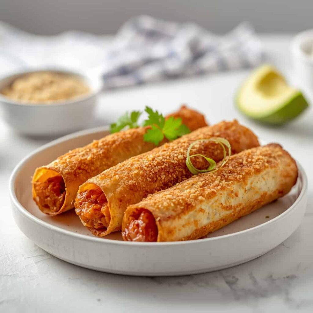 Crispy Chicken Taquitos
