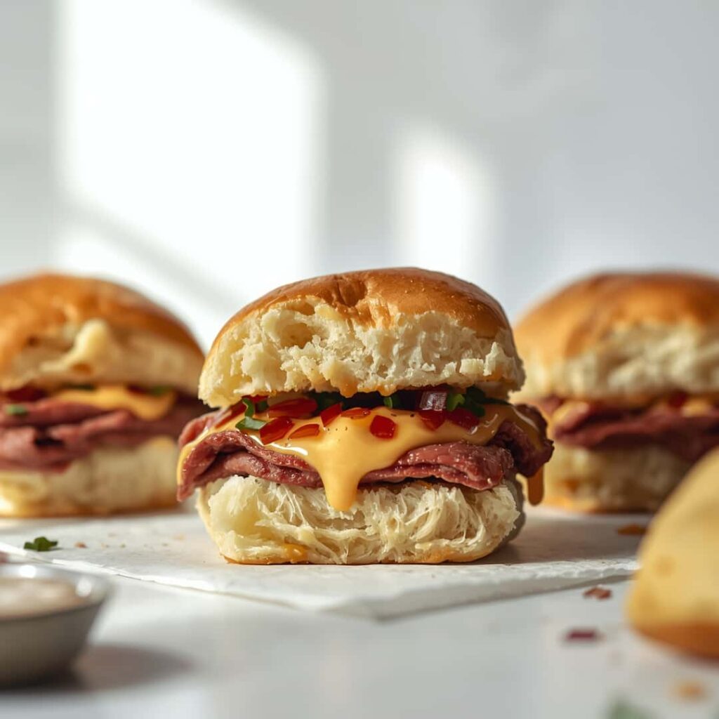 Easy French Dip Sliders