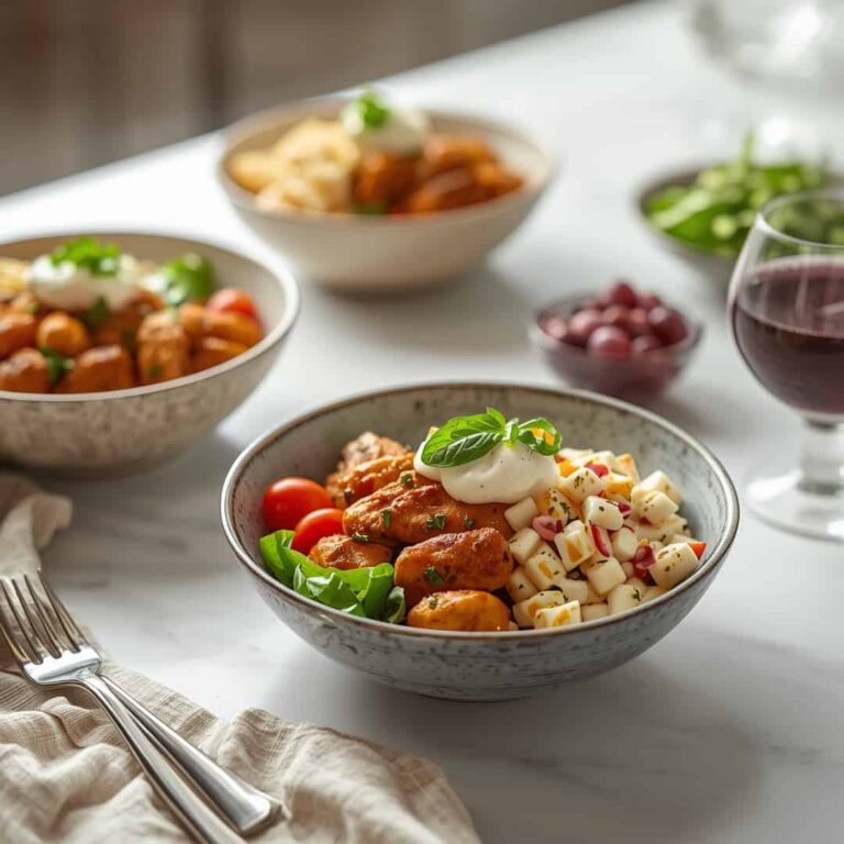 Greek Chicken Bowls