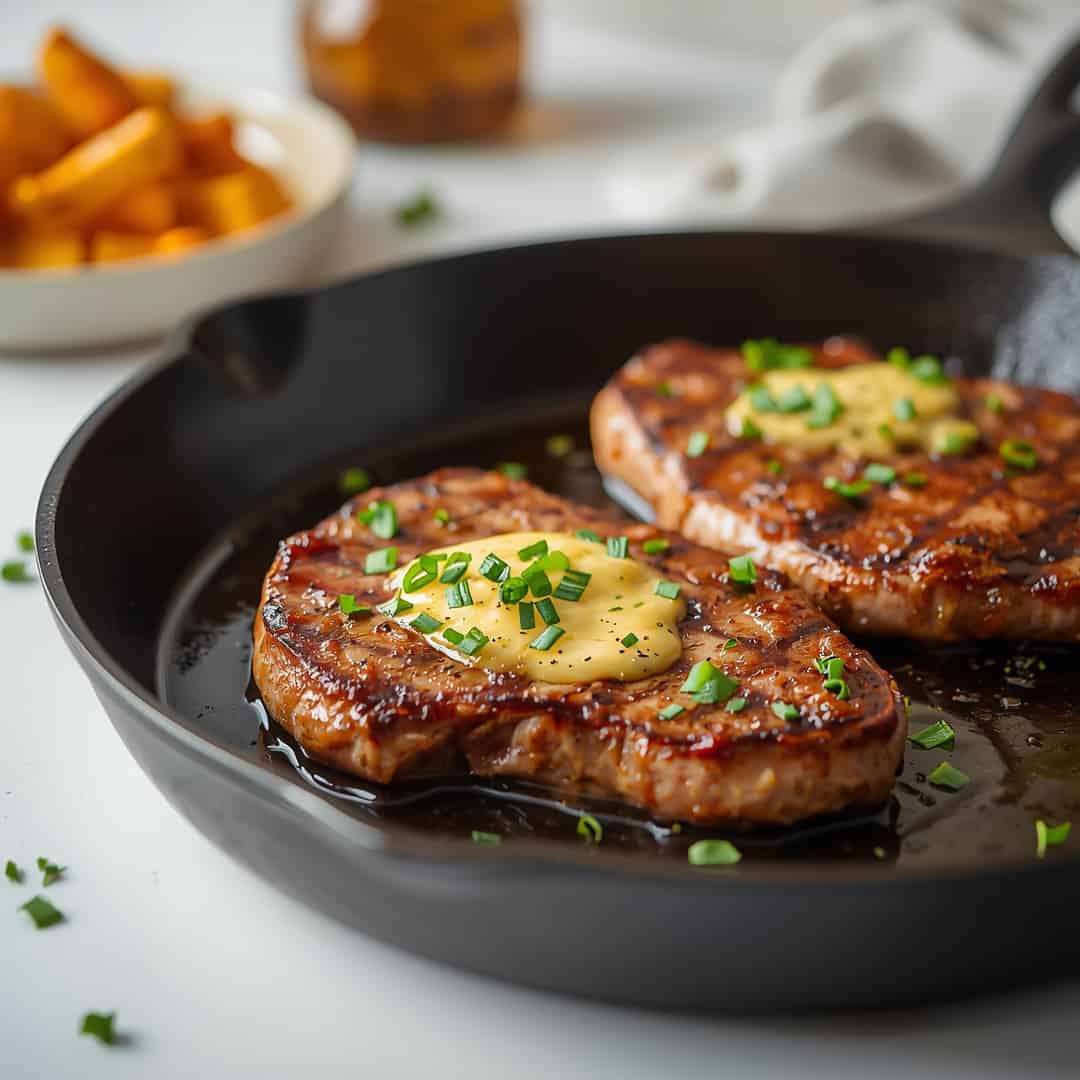Sheet Pan Garlic Butter Steak