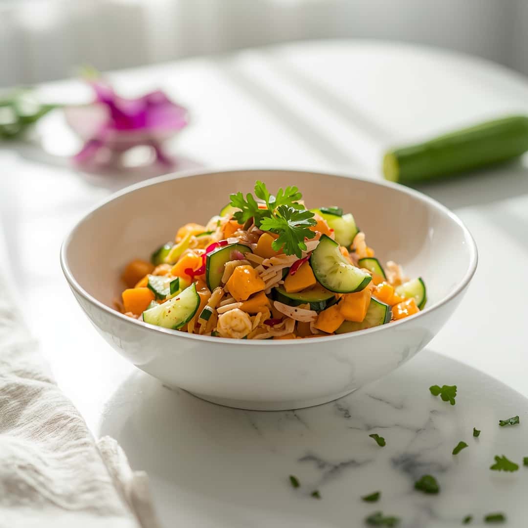 Thai Mango Cucumber Salad