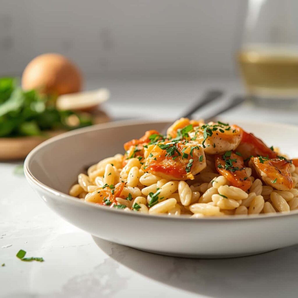 delicious chicken orzo recipe
